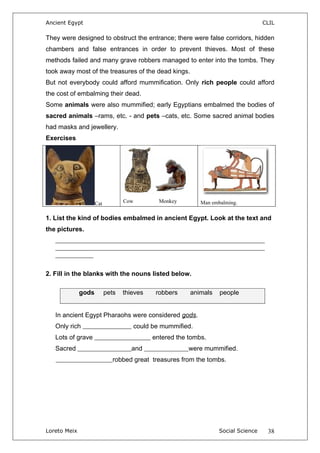 Act. ancient egypt | PDF