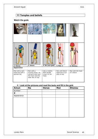 Act. ancient egypt | PDF