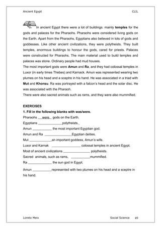 Act. ancient egypt | PDF