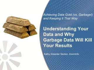 Marketing Data Automation: Avoiding the 'Garbage In-Garbage Out' Trap | PPT