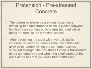 Prestressed Concrete | PPTX