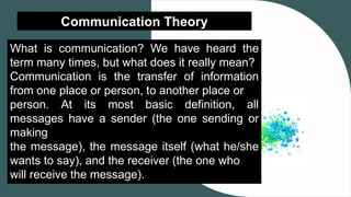 visual and aural communication | PPT