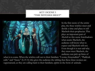 Act 1-3 analysis | PPTX | Fiction | Books and Literature