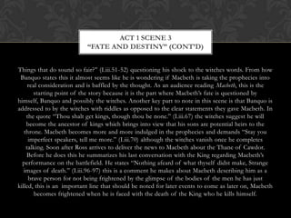 Act 1-3 analysis | PPTX | Fiction | Books and Literature