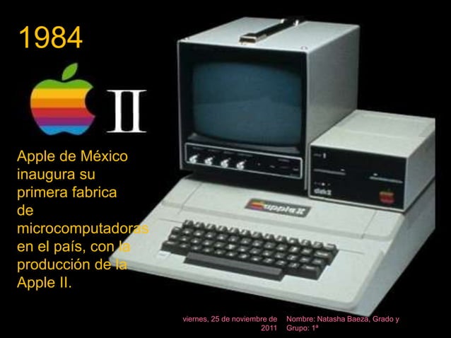 Historia de la computación en México Act 19_NGBA | PPT