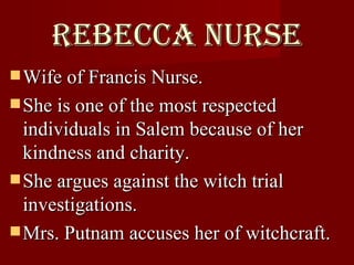 Mrs Putnam The Crucible