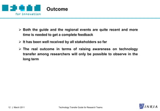 FITT Toolbox: Technology Transfer Guide for Research Teams | PDF