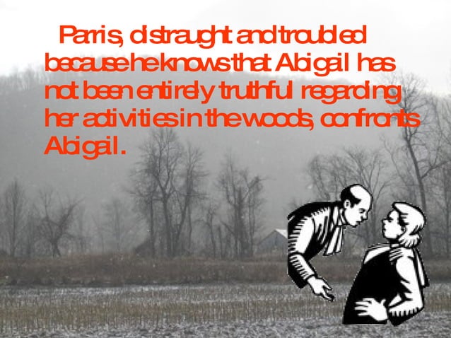 The Crucible Act 1 Scene 1 | PPT