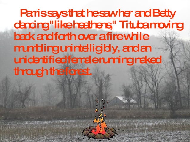 The Crucible Act 1 Scene 1 | PPT