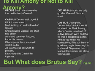 Act 2 caesar | PPT