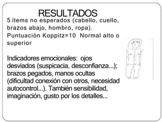 Prueba Del Dibujo De La Figura Humana Koppitz, 46% OFF