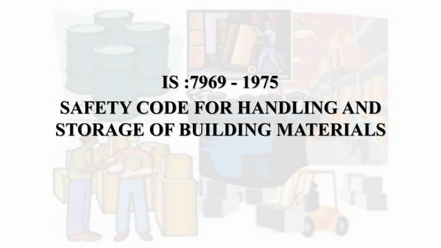 Use of IS Code for safety | PPT