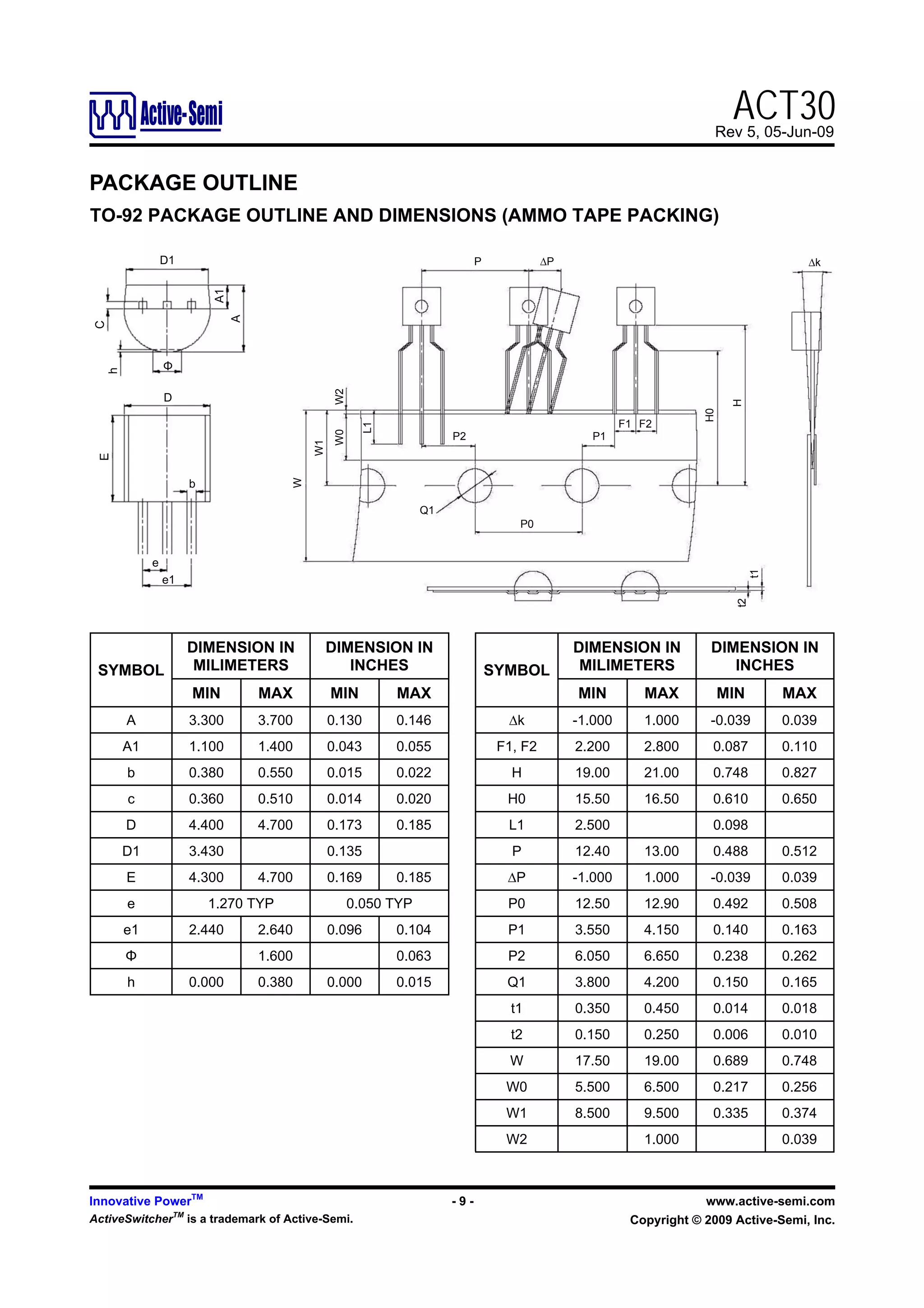 Original High Performance Off-Line Controller IC ACT30 CT30 30 New Active-Semi | PDF