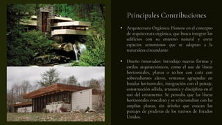 Arquitectura Moderna Walter Gropius- Frank Lloyd Wright | PDF