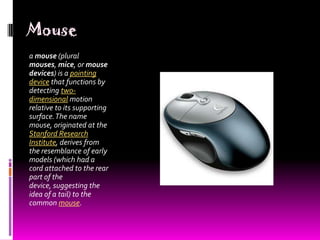 5 Parts of a Computer | PPTX