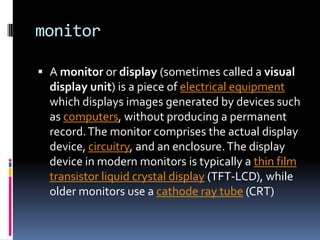 computer hardware | PPTX