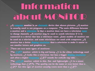 Parts Of A Computer ;)) | PPT