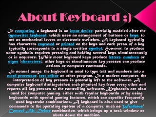 Parts Of A Computer ;)) | PPT