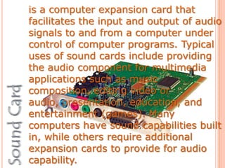 Computer Hardware | PPTX