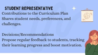 Curriculum Planning Simulation Stakeholder Roles and Responsibilities | PDF