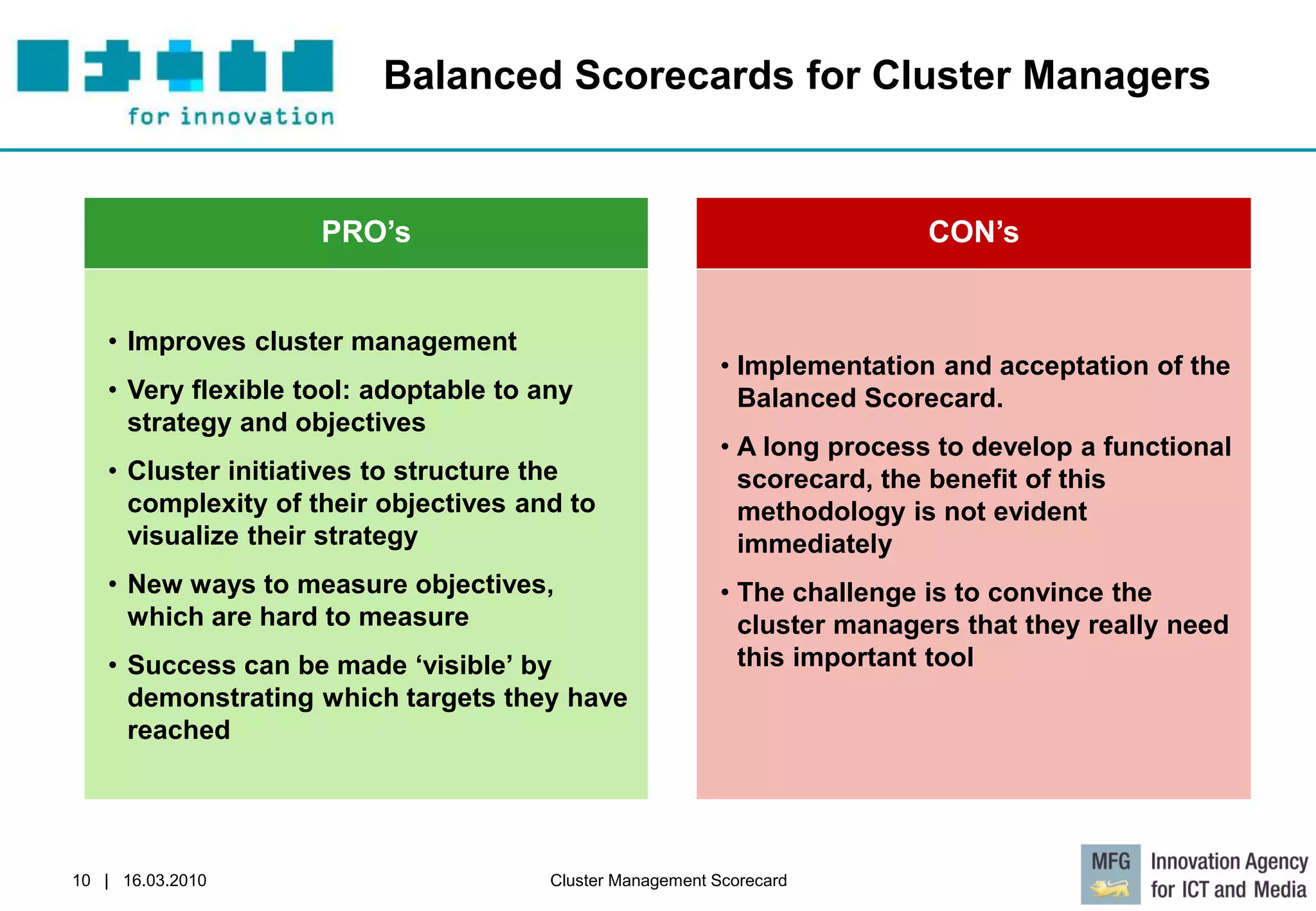 FITT Toolbox: Cluster Management Scorecard | PDF | Computer Software ...
