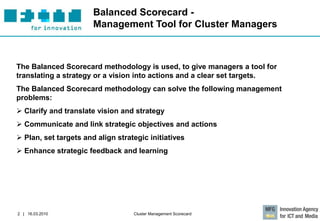FITT Toolbox: Cluster Management Scorecard | PDF | Computer Software ...