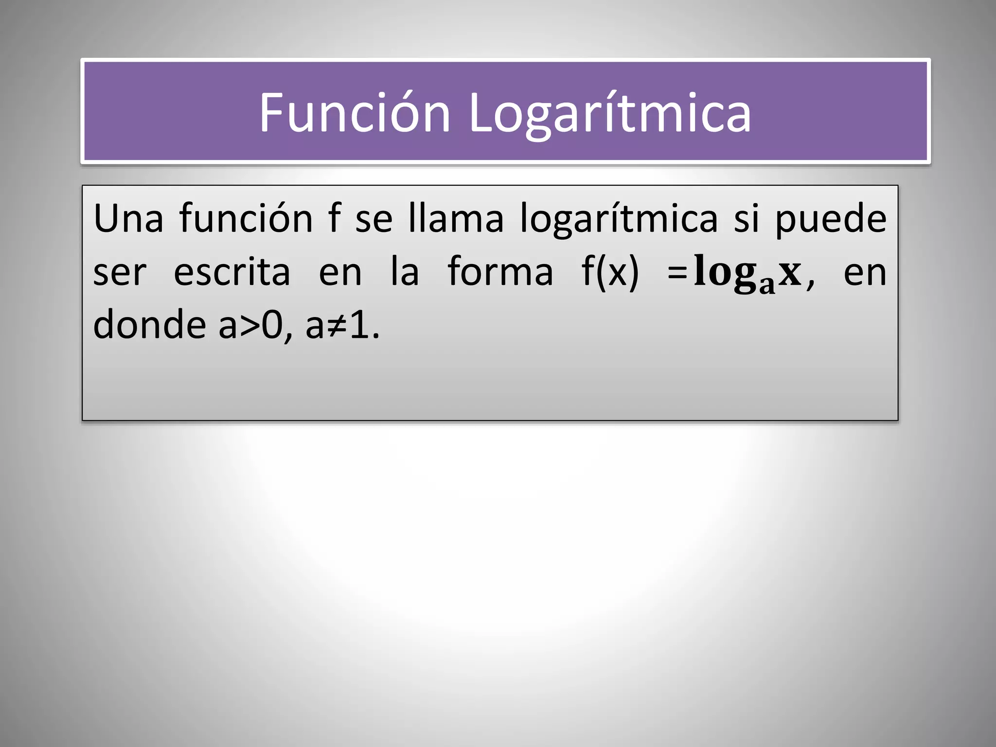 Act 8 función logaritmica | PPTX