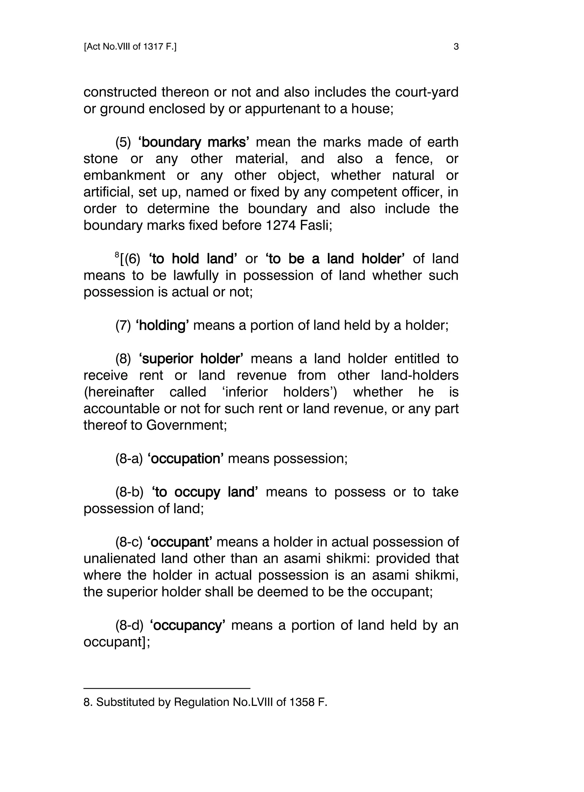 Telangana Land Reforms (Ceiling on Agricultural Holdings) Act, 1973 ...