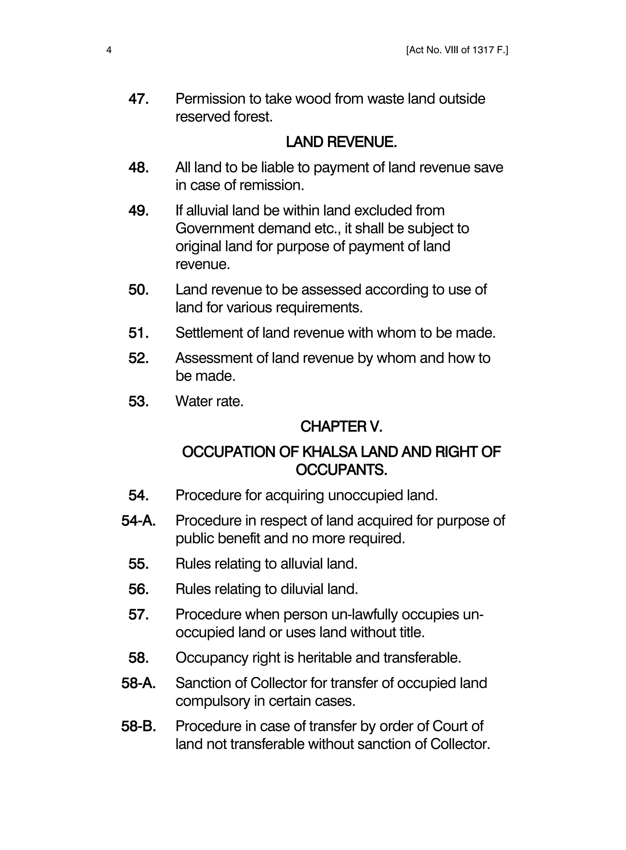 Telangana Land Reforms (Ceiling on Agricultural Holdings) Act, 1973 ...