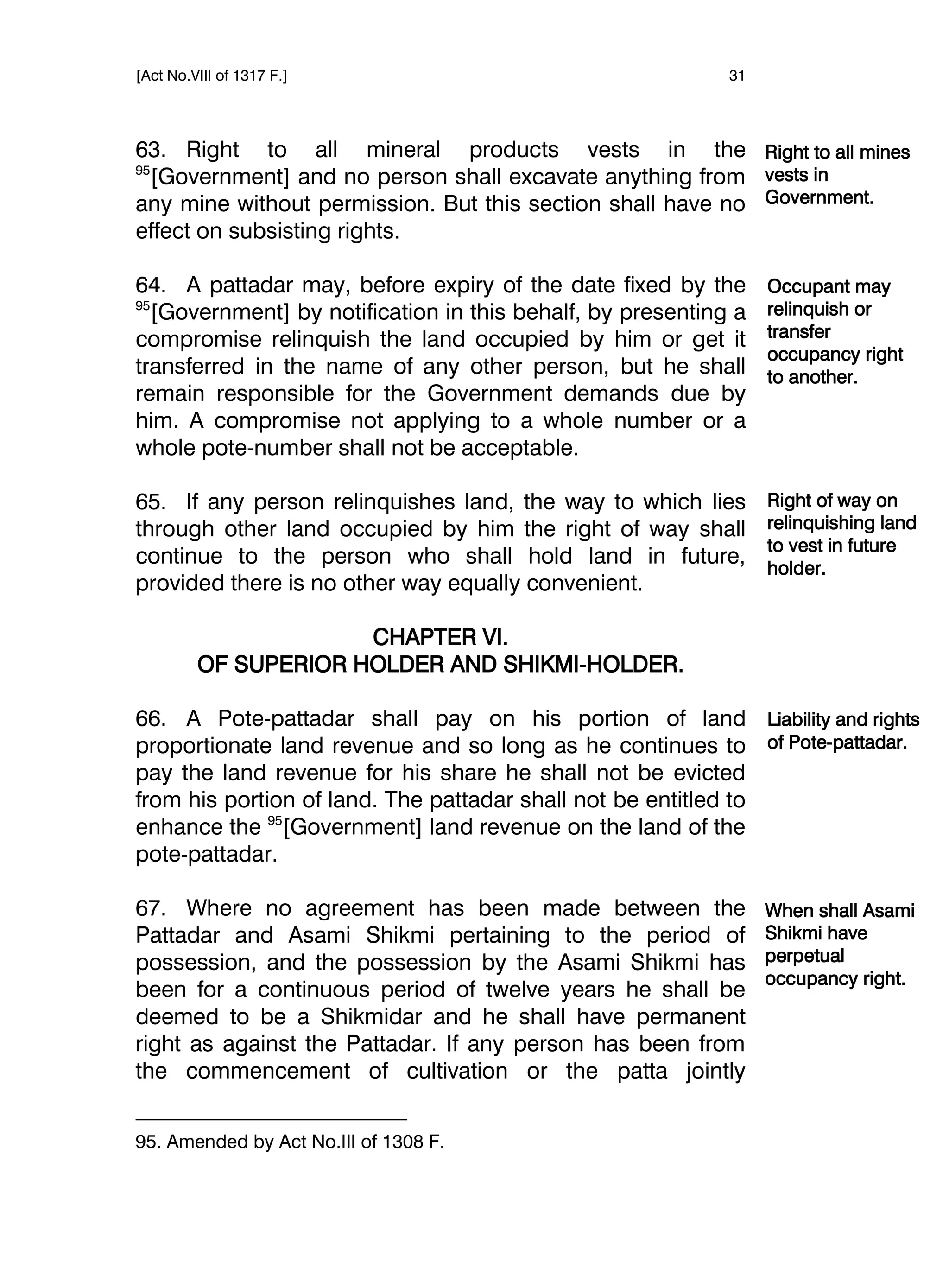 Telangana Land Reforms (Ceiling on Agricultural Holdings) Act, 1973 ...