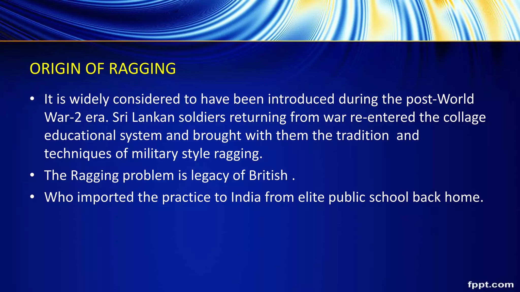 ACT AGAINST RAGGING.pptx