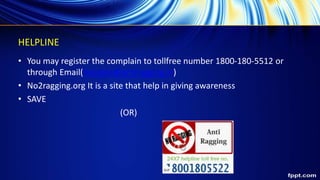 ACT AGAINST RAGGING.pptx