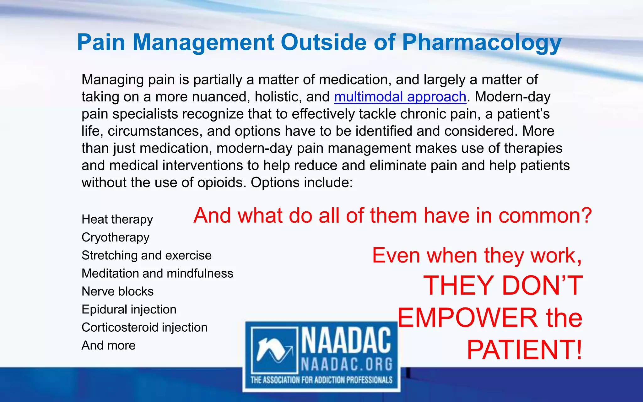 ACT and EMDR for Chronic Pain - FINAL .pptx
