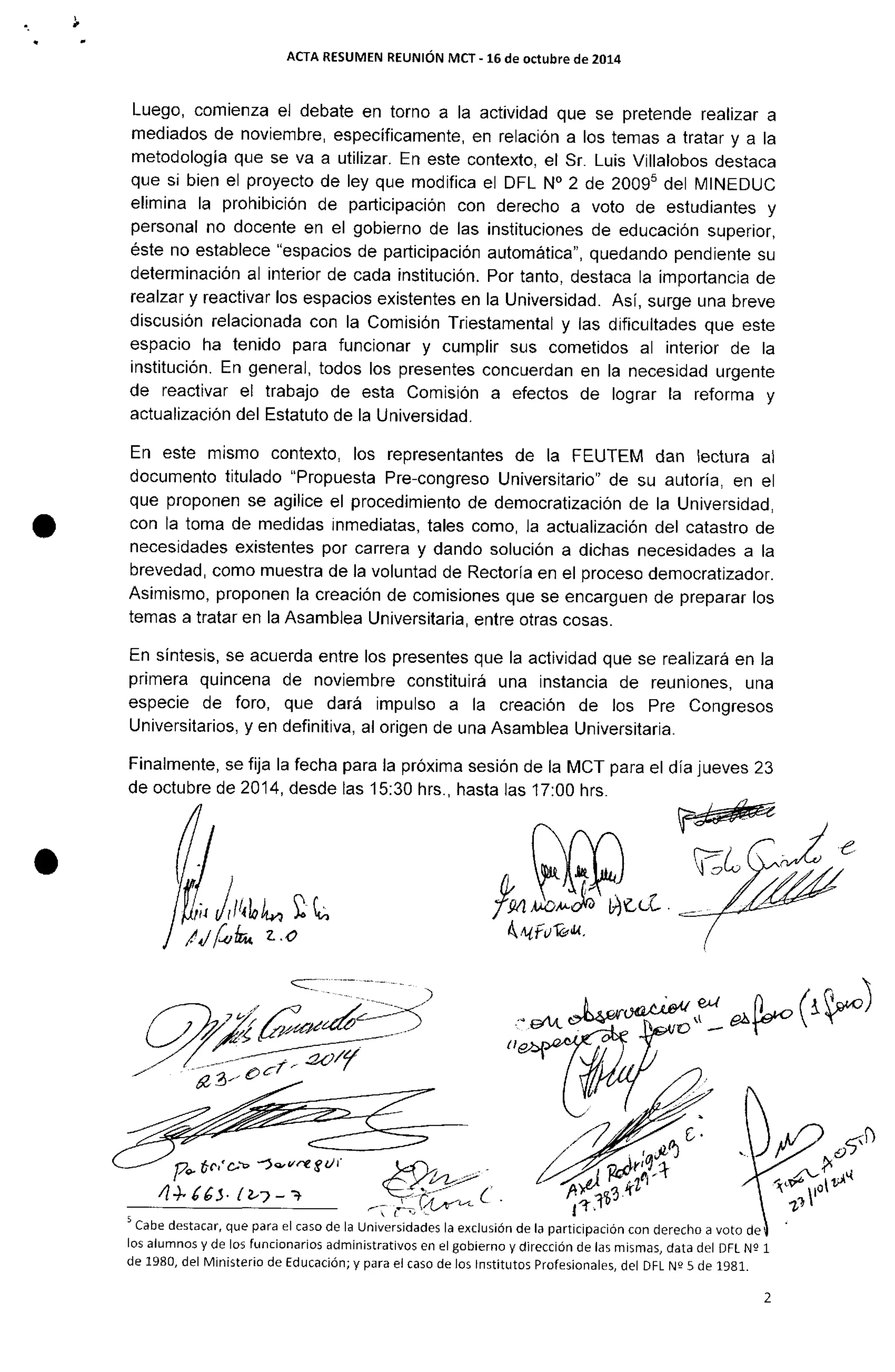 Actas mes tripartita | PDF | Free Download