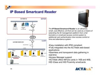ACTAtek corporate presentation march 2013 | PPT