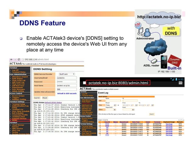 ACTAtek unique features | PPT