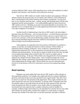 Act basedcosting | PDF