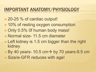 Acte kidney injury-advances in diagnosis & management. | PPTX