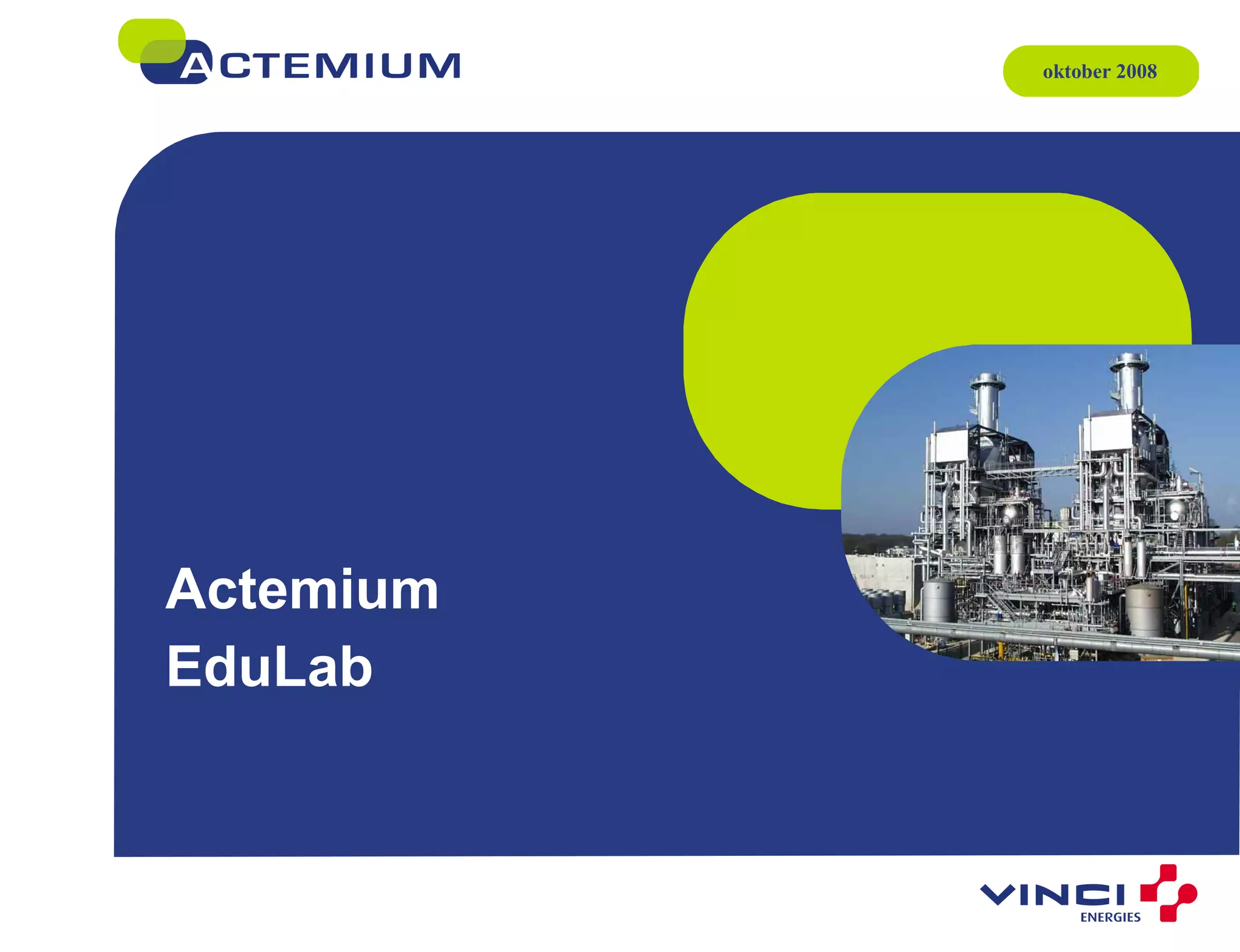 Actemium Edulab Web2process | PPT