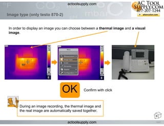 Testo 870 Thermal Camera | PDF | Cameras and Camcorders | Consumer ...