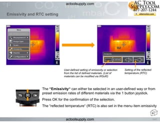 Testo 870 Thermal Camera | PDF