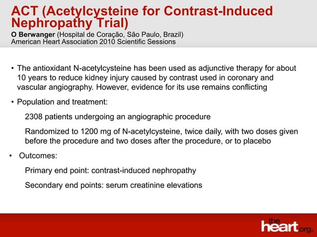 ACT trial - Summary & Results | PDF