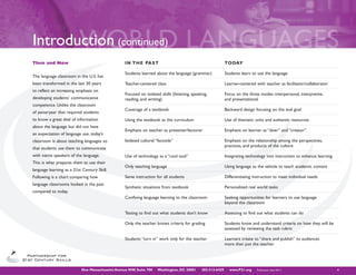 ACTFL World Language 21st century skills map | PDF