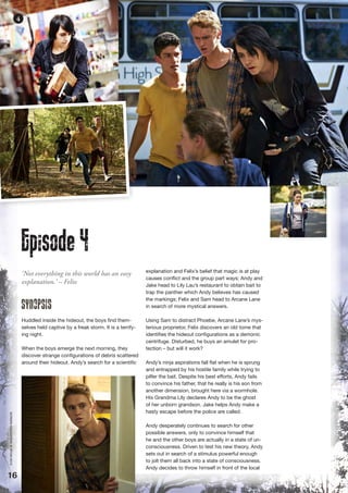 Study Guide for TV series Nowhere Boys | PDF