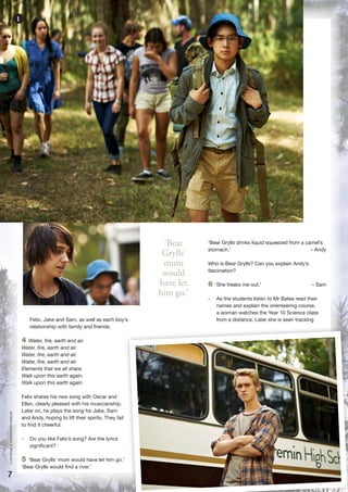 Study Guide for TV series Nowhere Boys | PDF