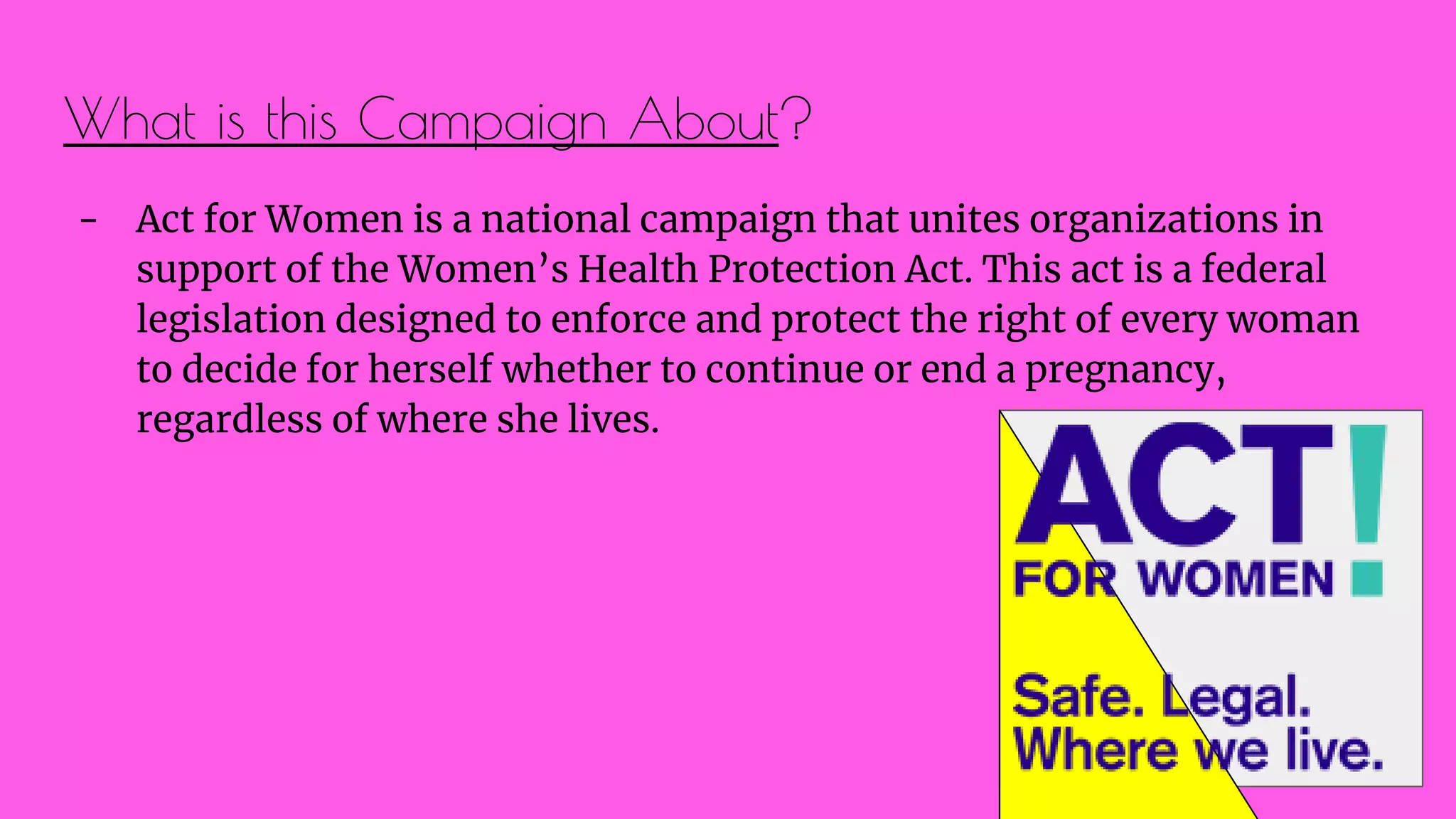 Act for women | PDF