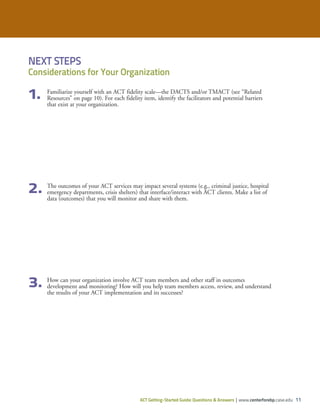 ACT - Getting Started Guide | PDF