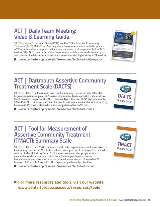 ACT - Getting Started Guide | PDF