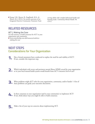 ACT - Getting Started Guide | PDF