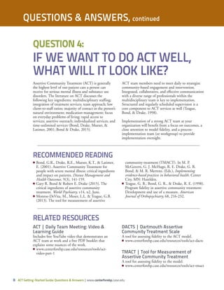 ACT - Getting Started Guide | PDF